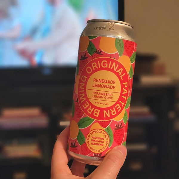 Original Pattern Renegade Lemonade Strawberry Gose Single 16oz can ...