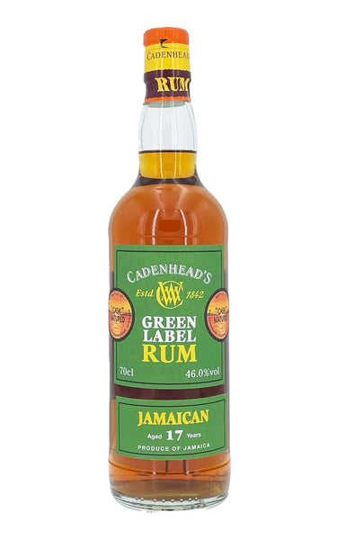 WM Cadenhead's Green Label Jamaican Rum 17 Years 750 ML – Ludwig Fine Wine